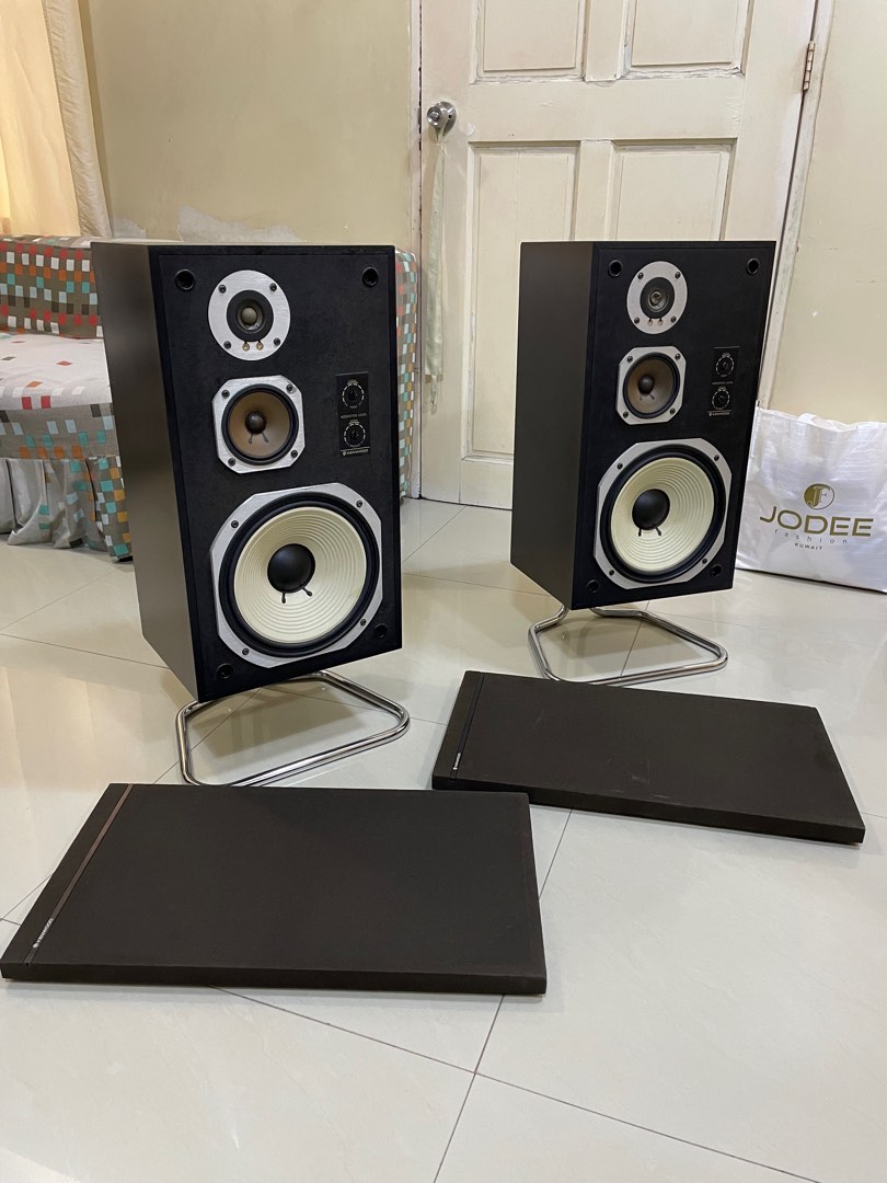 Kenwood Vintage Stereo Home Theater Speaker & Vintage MAJA Spkr Stand ...
