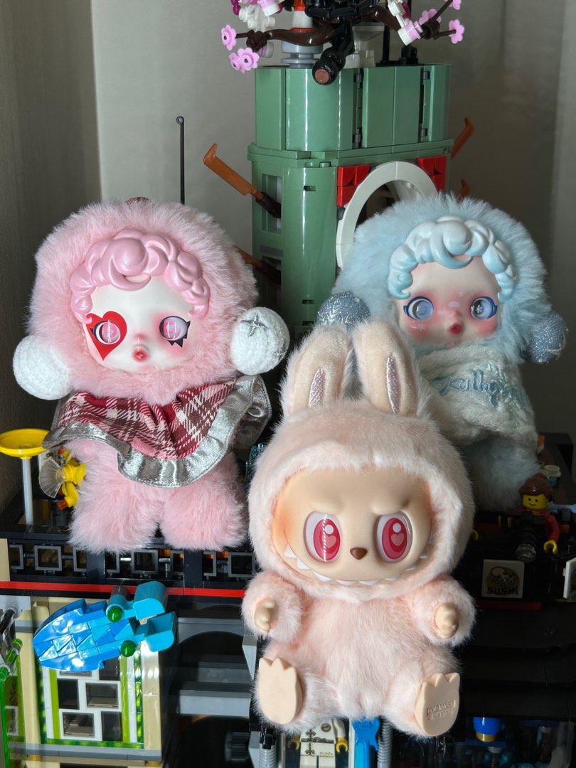 Labubu & Skullpanda winter symphony set of 3, Hobbies & Toys, Toys ...