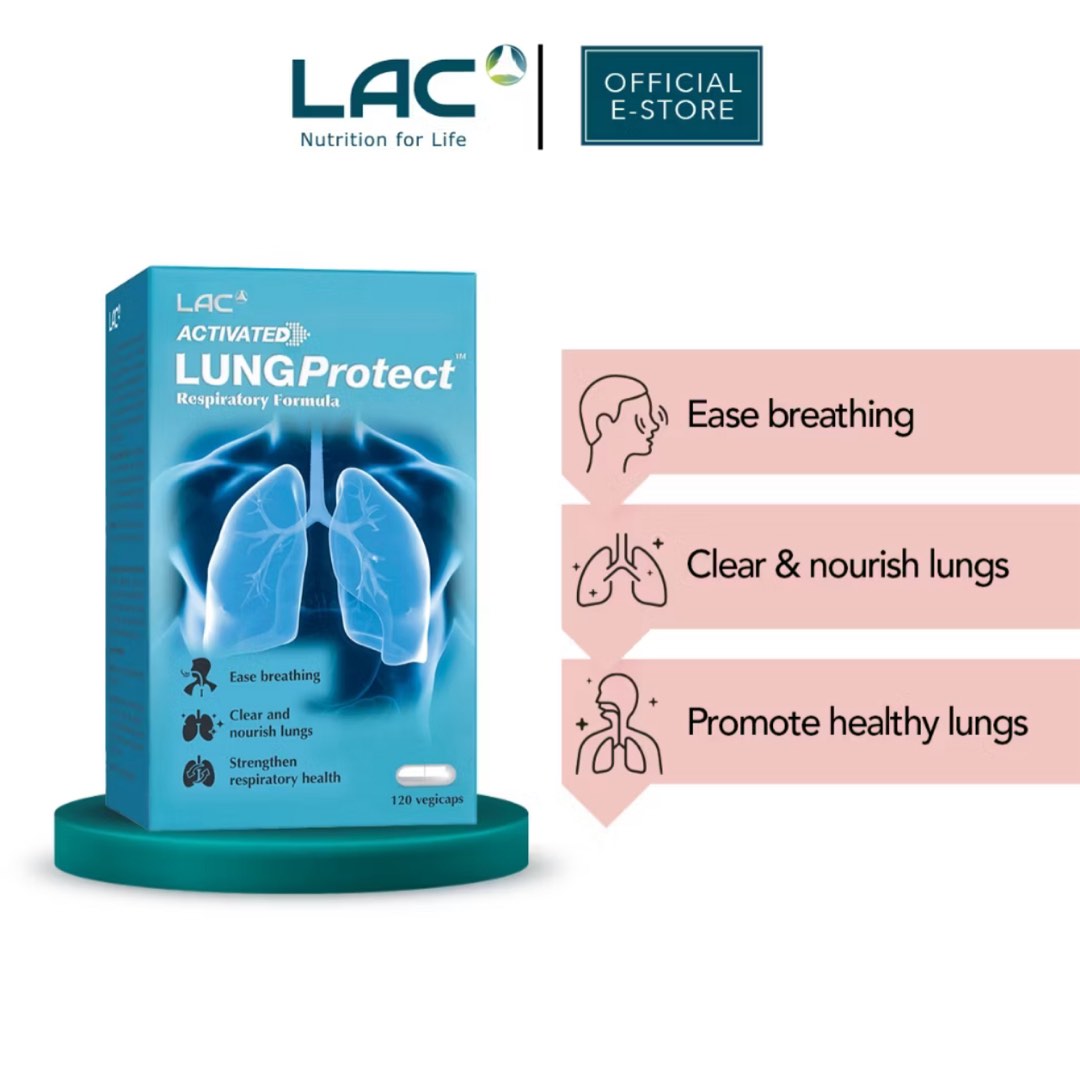 [LAC ACTIVATED] Lung Protect - Respiratory Formula (120 vegicaps ...