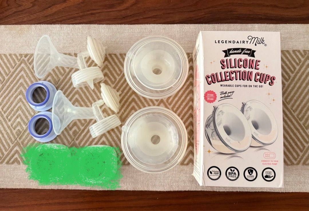 Legendairy Milk Silicone Collection Cups with 19mm insert + Maymom ...