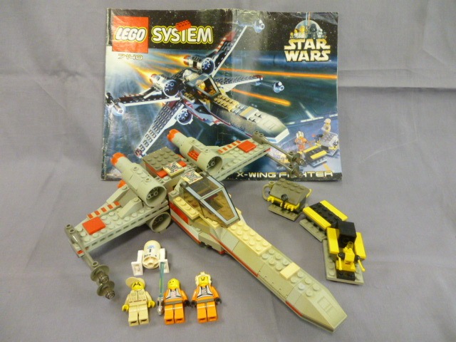 LEGO Star Wars 7140 X-Wing Fighter Missing/Discolored Used Junk Block ...
