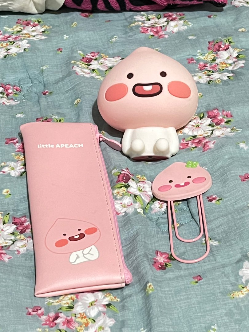 Line friends little apeach set, Hobbies & Toys, Toys & Games on Carousell