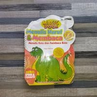 MAGIC MENULIS HURUF & MEMBACA, Buku & Alat Tulis, Buku di Carousell