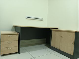 (140CM X 60CM)Meja Komputer Meja Belajar Meja Ofis Meja Tulis Computer ...