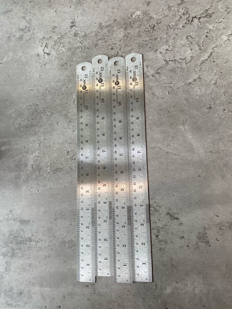 Metal Rulers, Hobbies & Toys, Stationery & Craft, Stationery & School ...