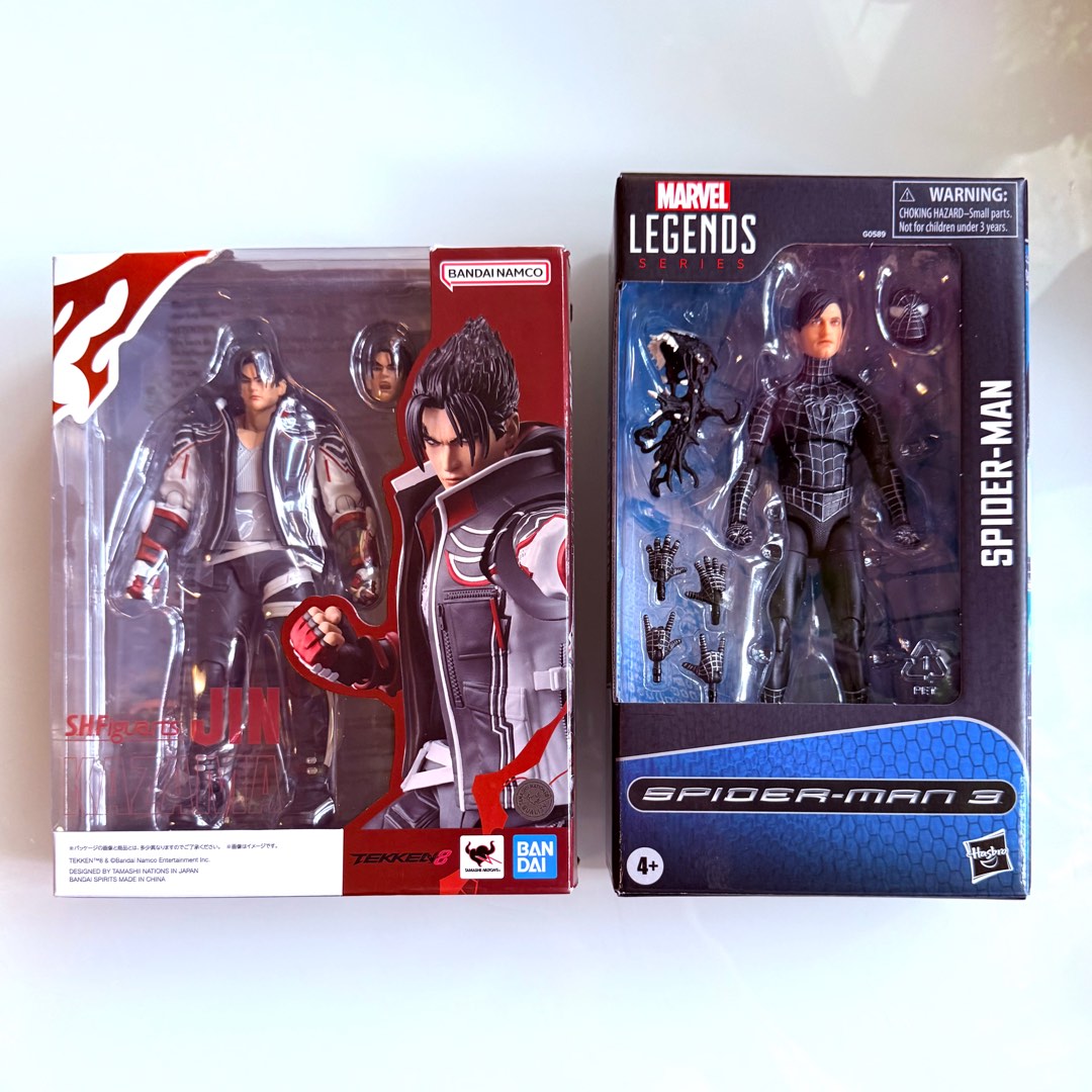 MISB Marvel Spider-Man 3 Symbiote Black Suit Tobey Maguire Spidey ...