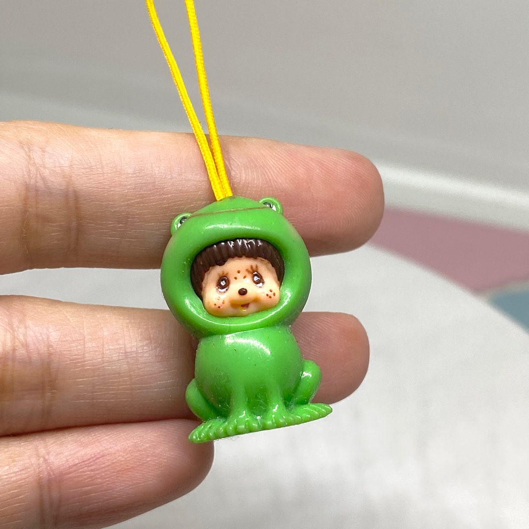 MONCHHICHI MASCOT FROG PHONE STRAP CHARM, Hobbies & Toys, Toys & Games ...