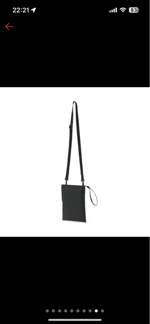 Muji Water Repellent Mini Sacoche, Women's Fashion, Bags & Wallets ...