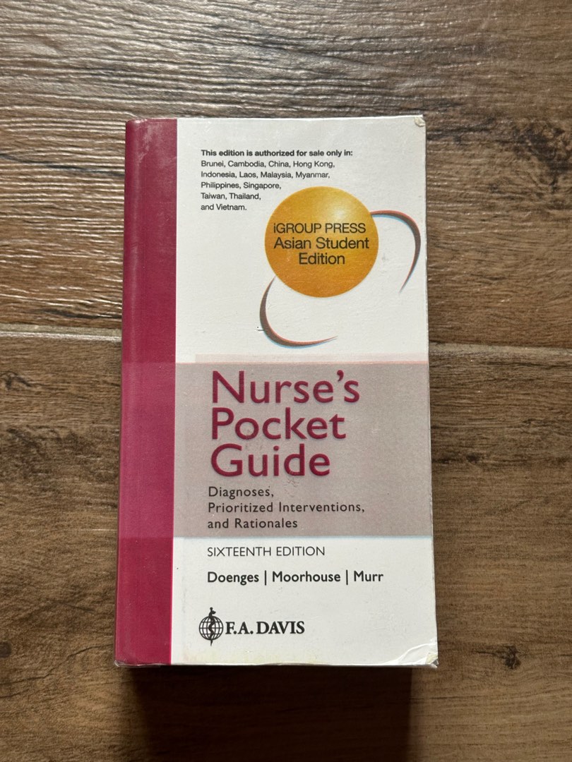 NANDA nurse pocket guide, Hobbies & Toys, Books & Magazines, Textbooks ...