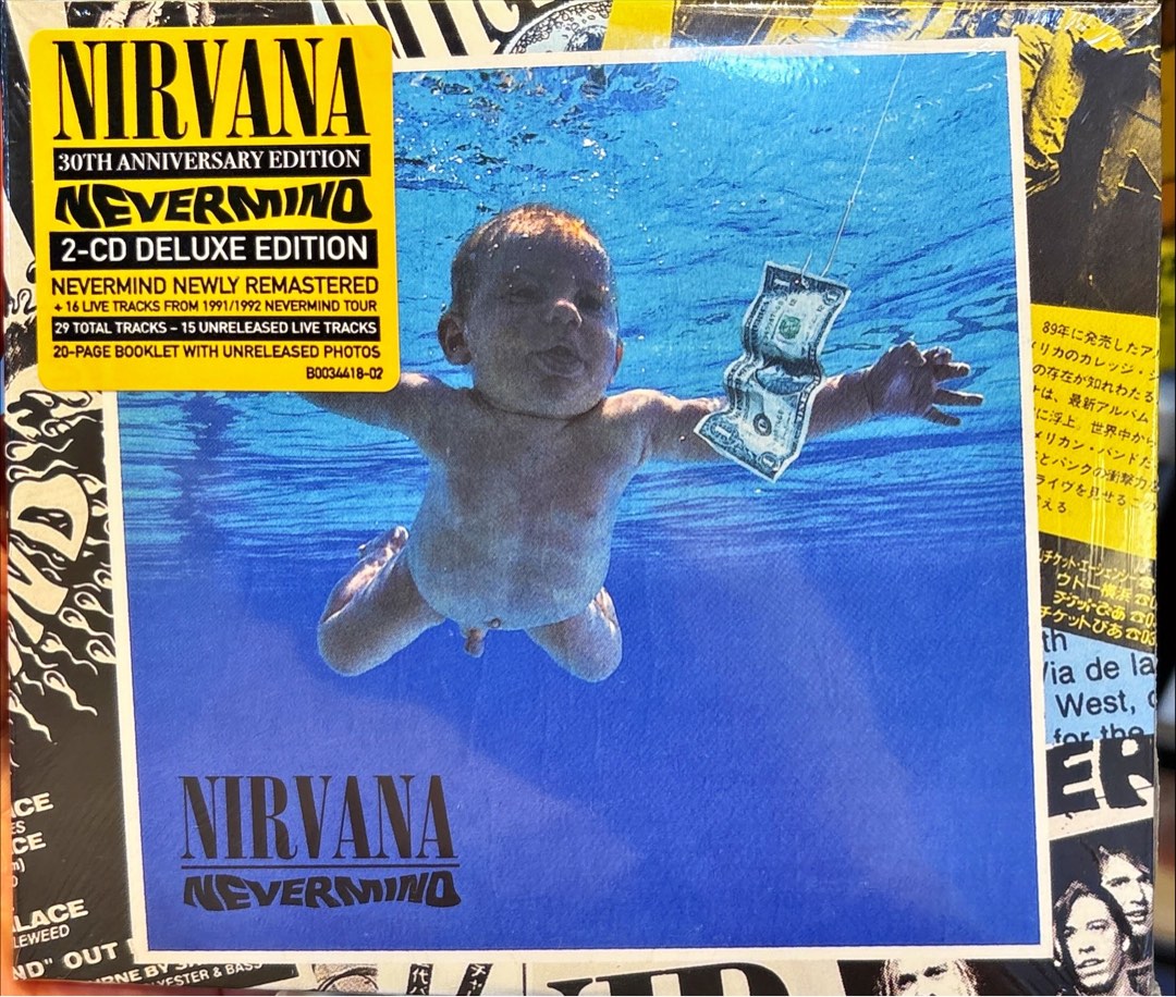 NIRVANA: NEVERMIND (2CD 30TH ANNIVERSARY DELUXE EDITION), Hobbies & Toys, Music & Media, CDs ...