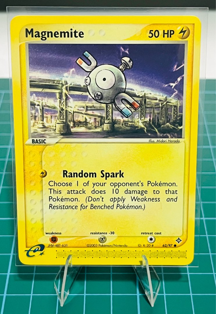 Pokemon Dragon - Magnemite (62/97), Hobbies & Toys, Toys & Games on ...