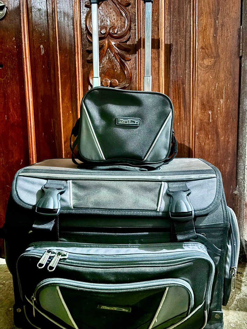 Pre-loved Hawk trolley bag, Babies & Kids, Going Out, Other Babies ...