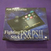 PS1 PS2 SRC Fighting Stick Arcade Controller, Video Game, Aksesori di ...