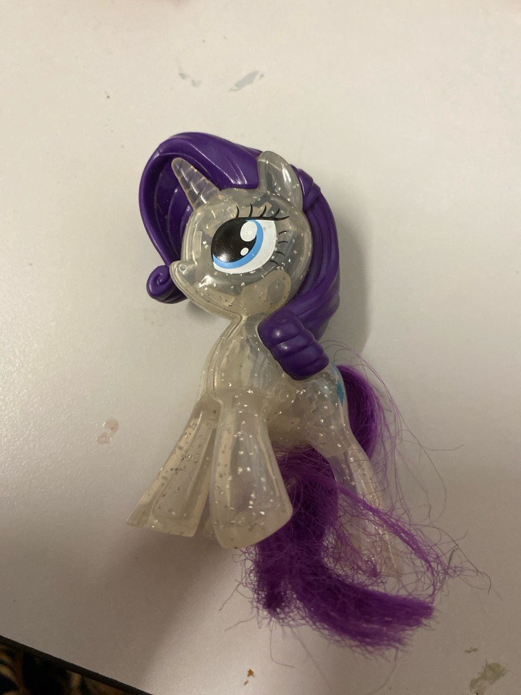 Rarity My Little Pony Mcdonalds Toy Figurine, Hobbies & Toys, Toys ...