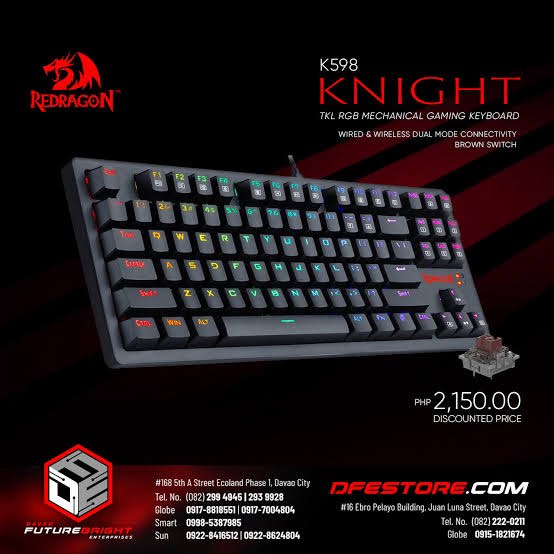 REDRAGON KNIGHT GAMING KEYBOARD, Computers & Tech, Parts & Accessories ...