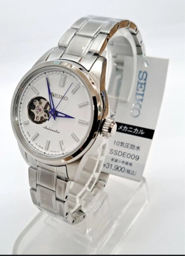 Seiko Automatic SSDE009 女裝白色腕錶 MADE in Japan🇯🇵, 名牌, 手錶 - Carousell