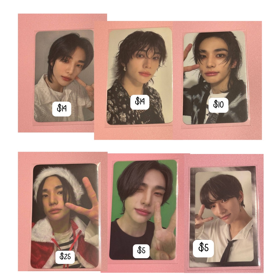 SKZ Stray Kids Photocards (ATE, HOP, SGS seasons greetings): POBs ...