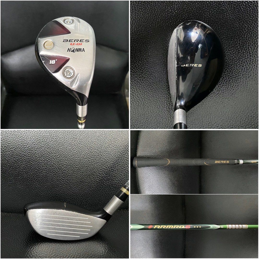Stick Golf Rescue 3 Honma BERES U-01 3Star, Olah Raga, Perlengkapan ...