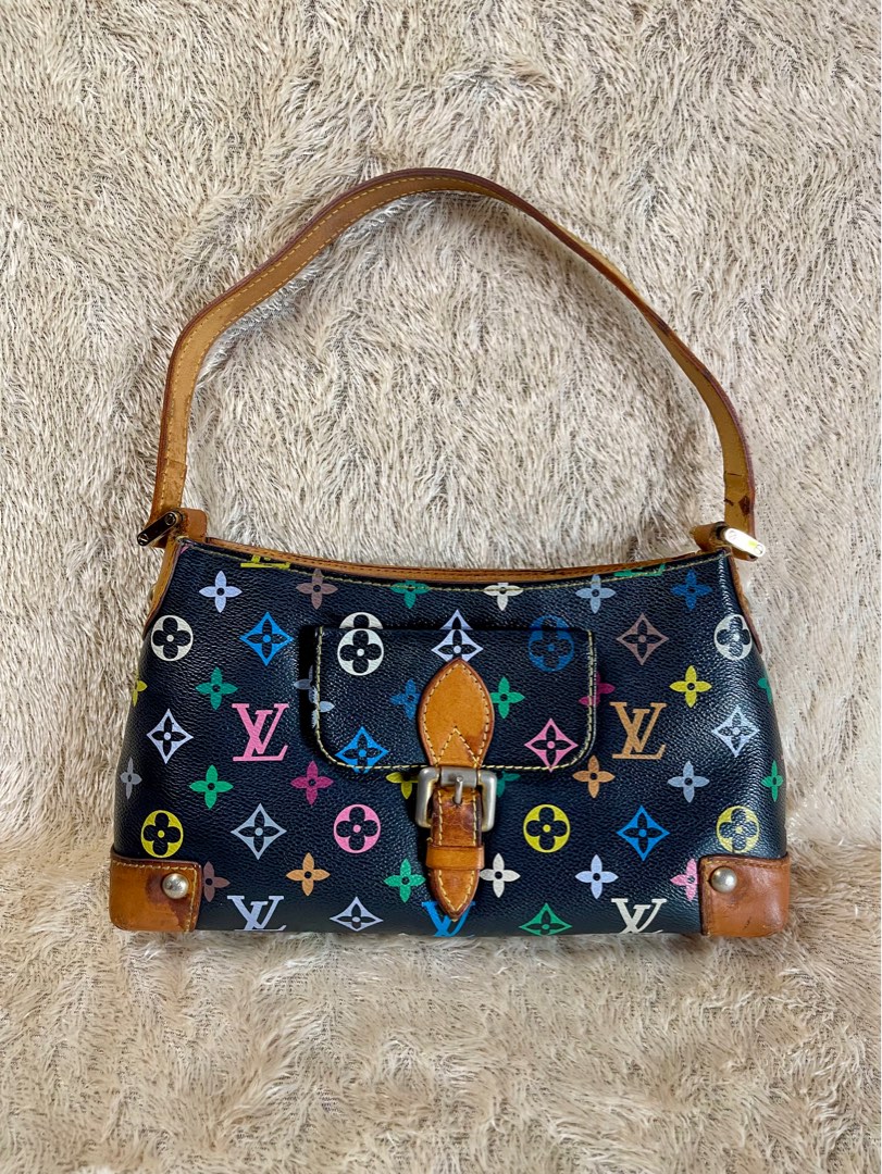 Tas LV eliza multicolour x murakami vintage shoulder bag tas ketek ...