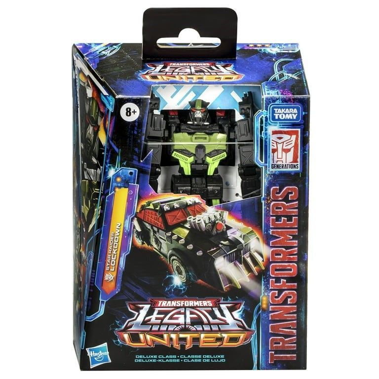 Transformers Legacy: United Deluxe Class Star Raider Lockdown ...