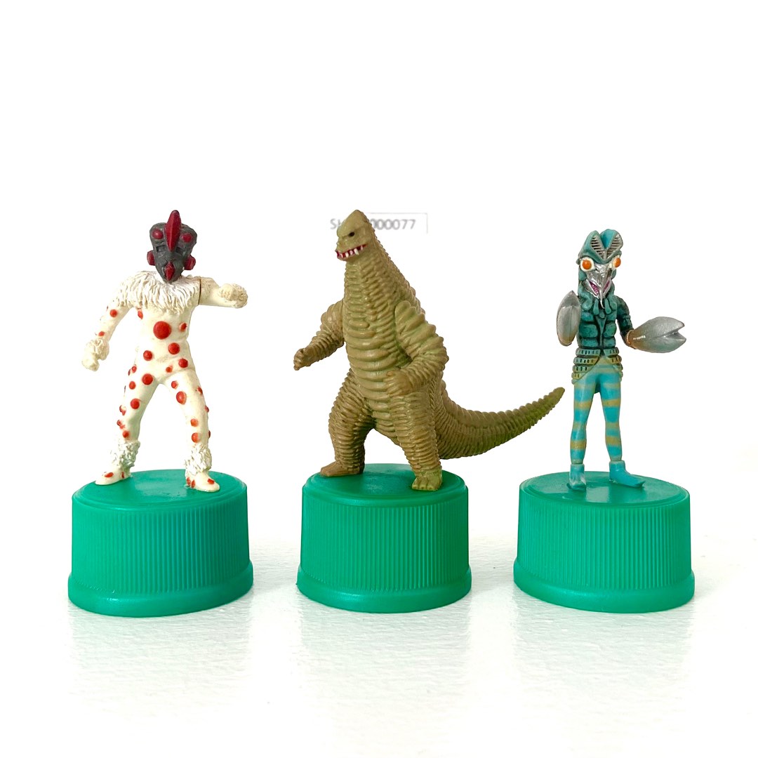 Ultraman Bottle Cap Figures Set of 3, Hobbies & Toys, Toys & Games on ...