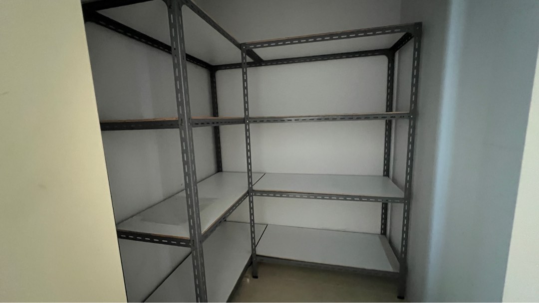 Metal Utility / bomb shelter Storage Rack shelves, Furniture & Home ...