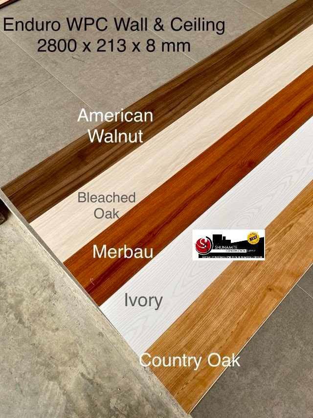 WPC CEILING AND WALL PANEL, Furniture & Home Living, Home Improvement ...