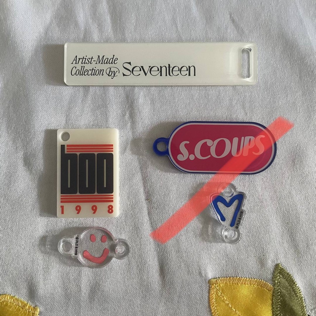 wts seventeen svt artist made collection charms seungkwan, Hobbies ...