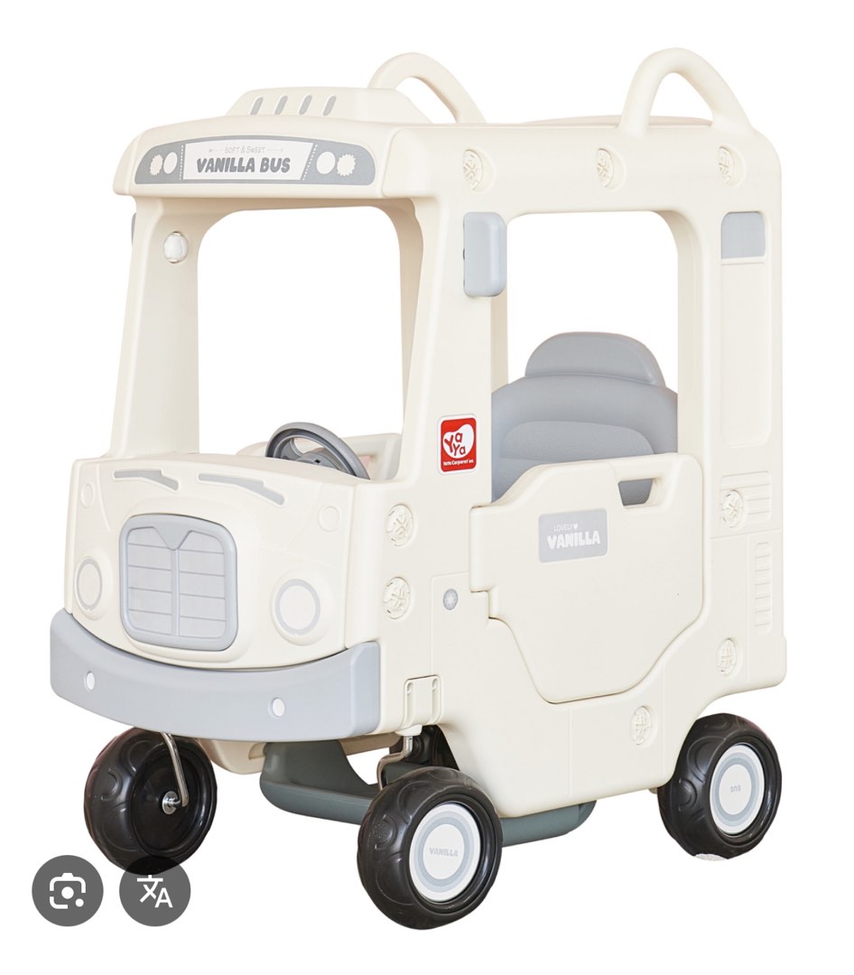 Yaya vanilla bus with roof, Hobbies & Toys, Toys & Games on Carousell