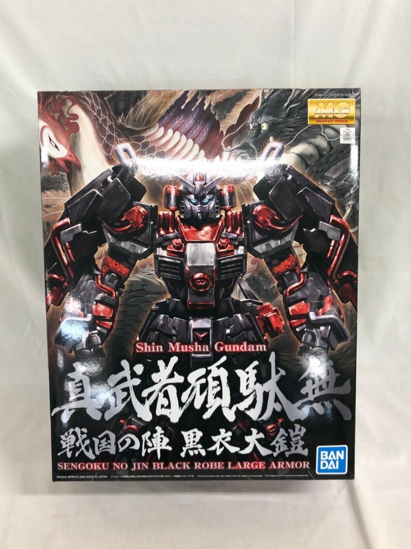 1/100 MG Shin Musha Gundam Sengoku no Jin Black Robe O-Yoroi Gundam ...