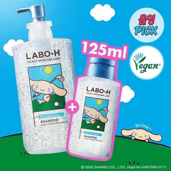 [7月份優惠] LABOH x Sanrio Cinamoroll Scalp Colling & No-sebum Shampoo ...