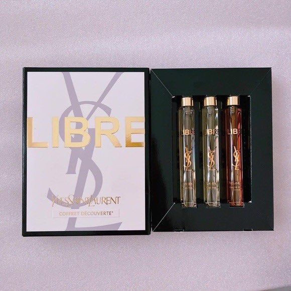 順豐包郵 YSL Libre Mini Fragrance Discovery Set 聖羅蘭自由之水試管套裝 10mlx3, 美容＆個人護理 ...