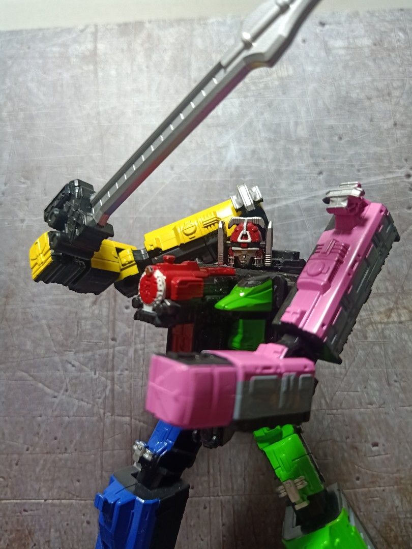 Action Figure Super Sentai ToQger ToQ OH Ressha Train Megazord, Toys ...