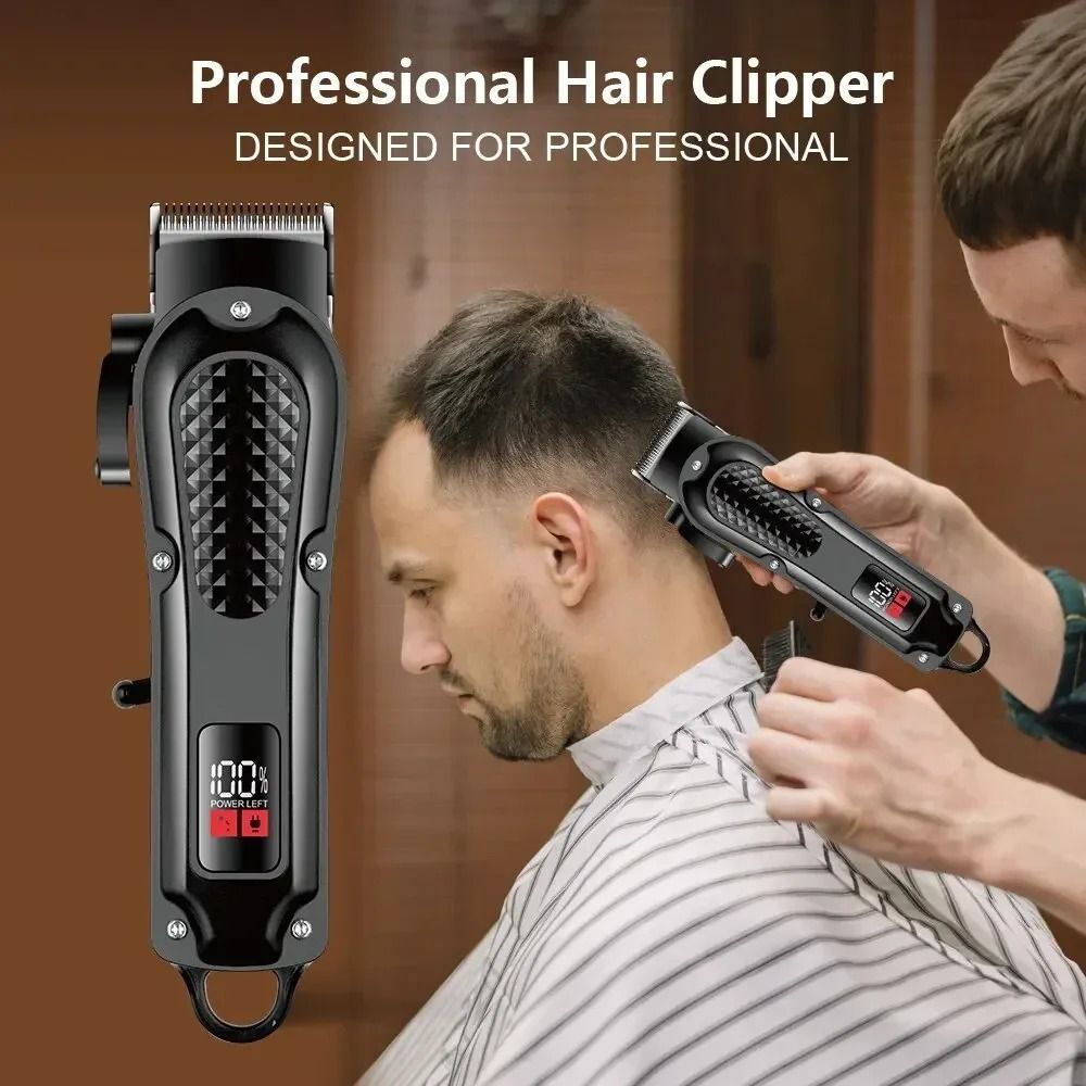 Adjustable Professional Hair Clipper For Men Hair Trimmer Electric Hair ...