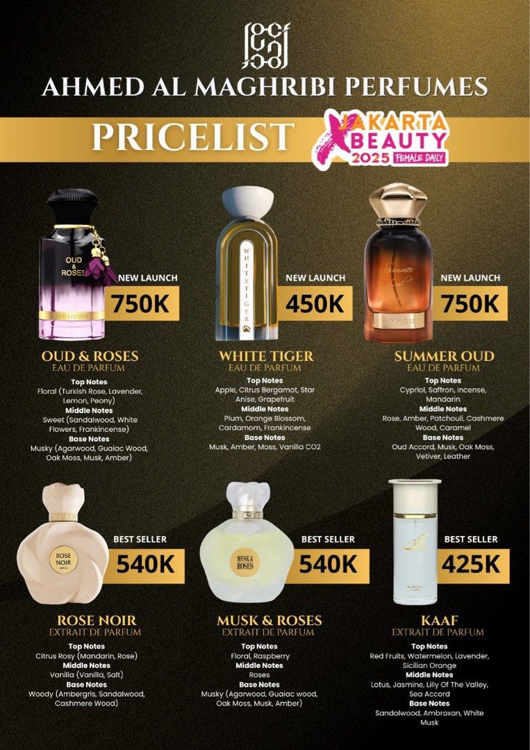 Ahmed Al Maghribi - JASTIP JXB 2025, Kesehatan & Kecantikan, Parfum ...