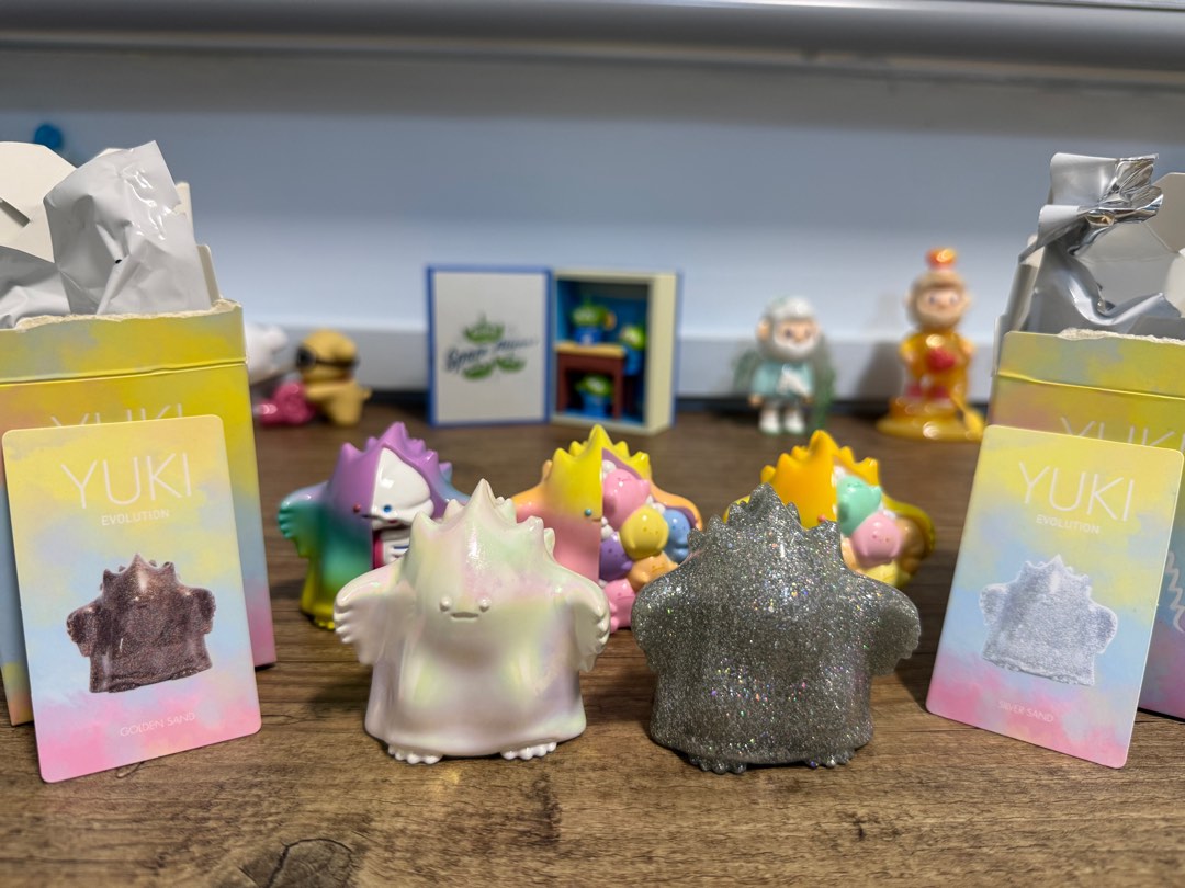 ALL 6 FOR $20!!! (Evolution 04) Yuki POP MART, Hobbies & Toys, Toys ...