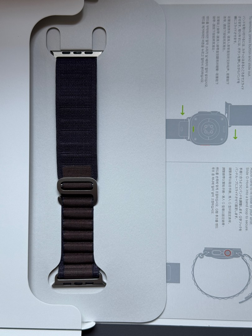 Apple Watch Ultra Indigo Alpine Loop (M), Mobile Phones & Gadgets ...