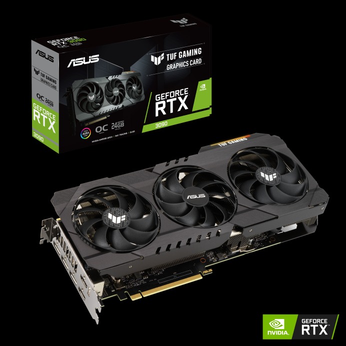 ASUS TUF Gaming GeForce RTX 3090 OC 24GB, Computers & Tech, Parts ...
