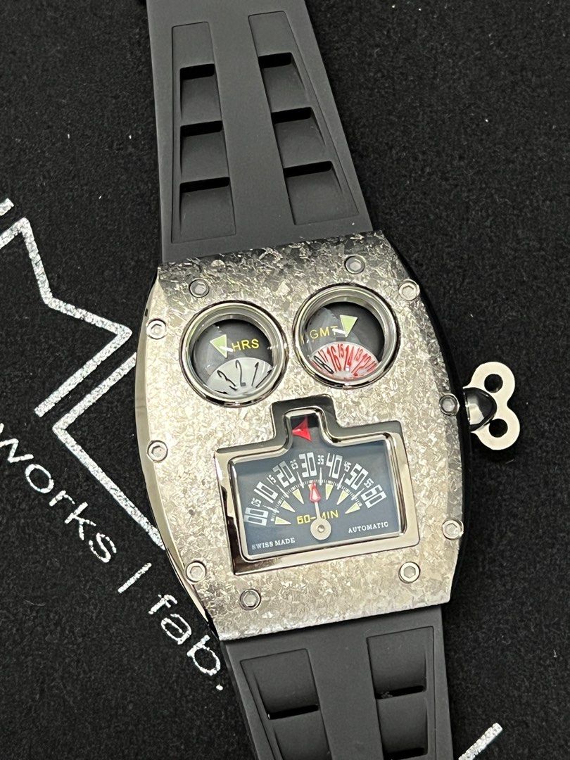 Azimuth Mr. Roboto Crystallized Titanium (CT)Not Rolex , Patek Philippe ...