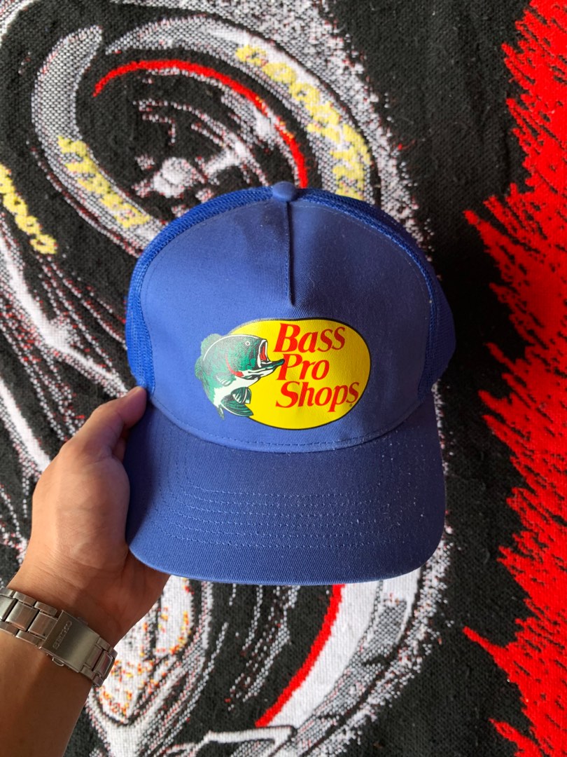 Bass Pro Shops Blue Cap, Men's Fashion, Watches & Accessories, Caps ...