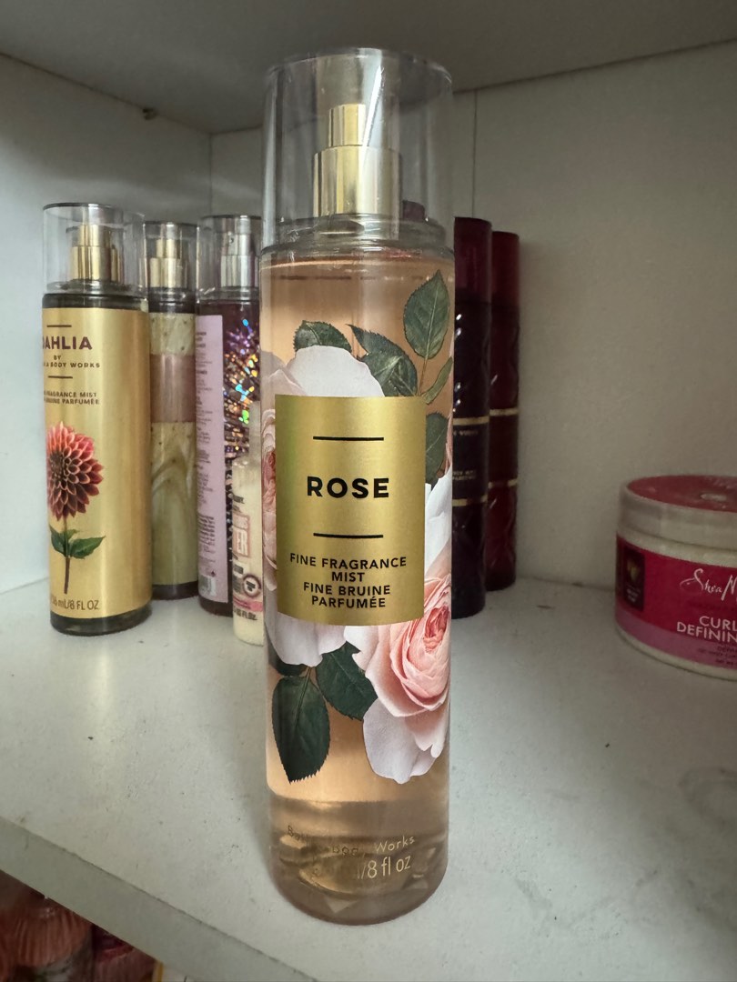 Bath & body works body mist - rose, Beauty & Personal Care, Fragrance ...