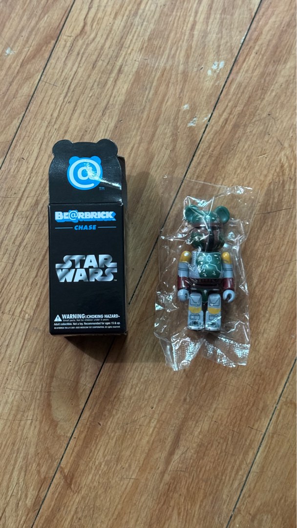 Be@rbrick Star Wars Chase - Boba Fett (100%), Hobbies & Toys ...