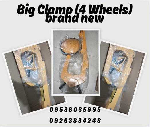 BIG CLAMP (4 WHEELS) BRAND NEW, Everything Else, Others on Carousell