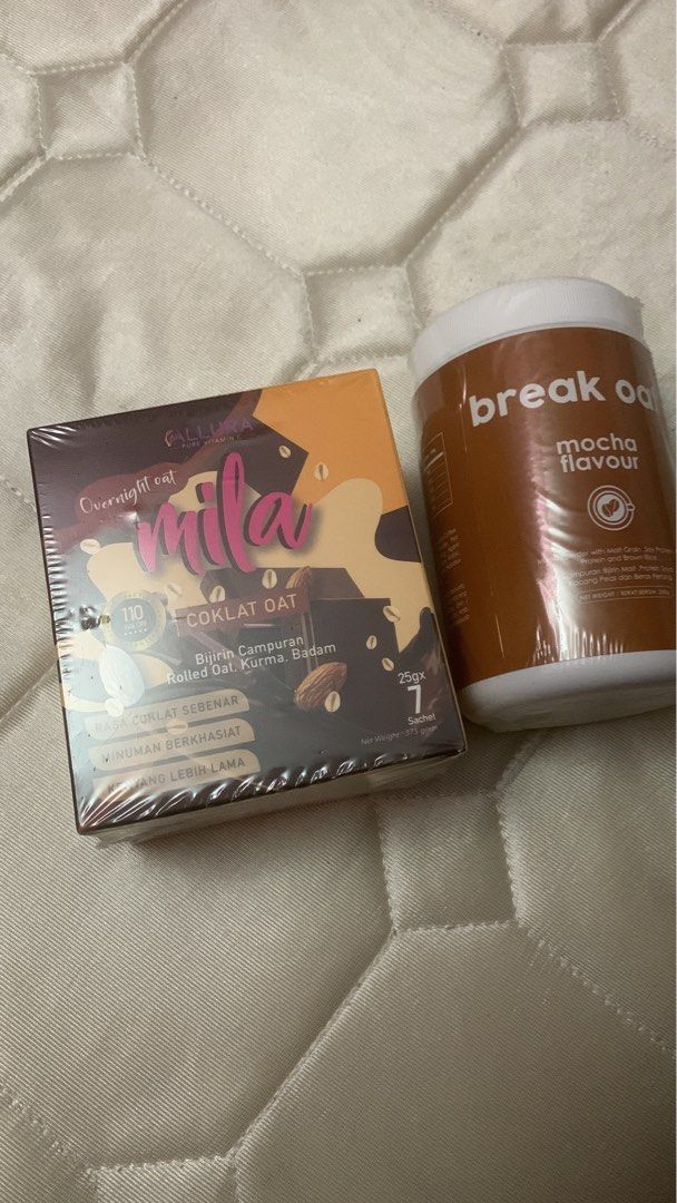 Break Oat (Mocha Flavor), Health & Nutrition, Health Supplements ...