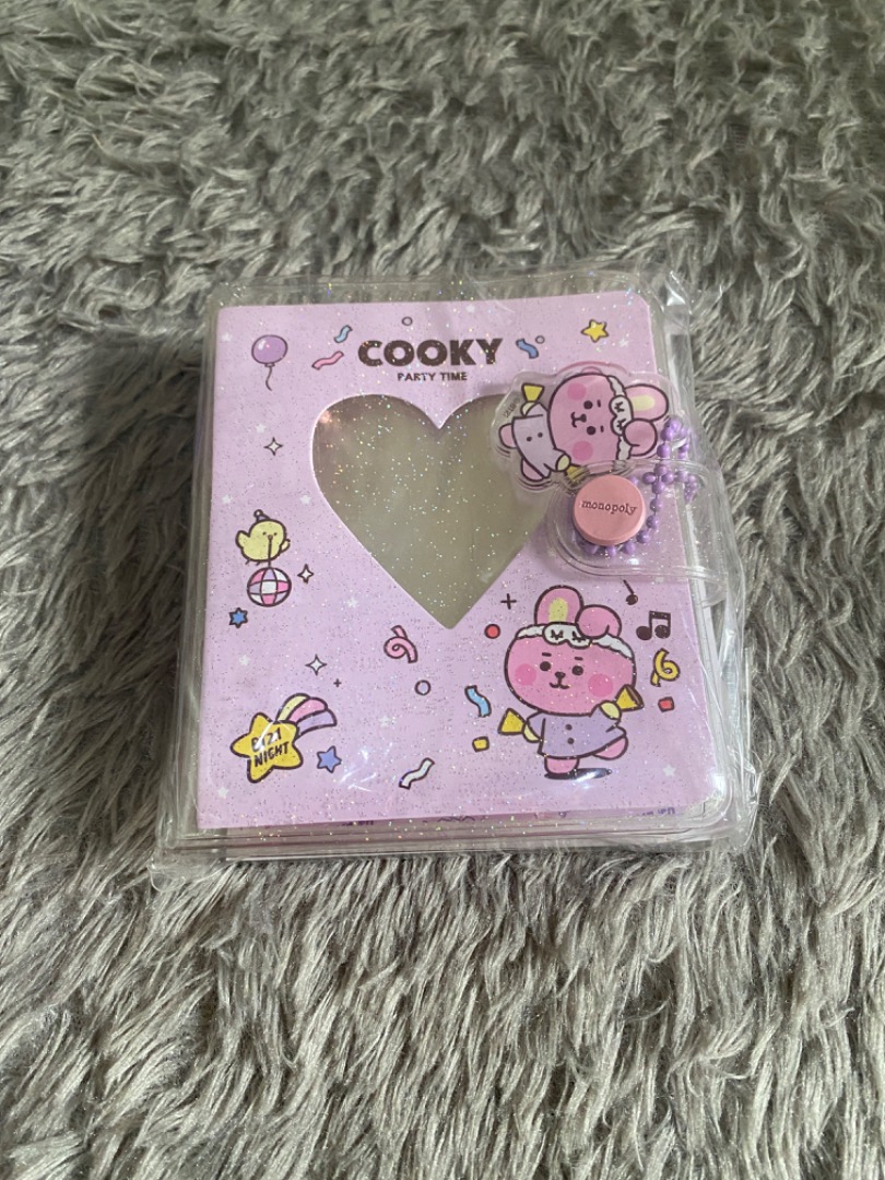 Bt21 cooky mini collect binder, K-Wave di Carousell