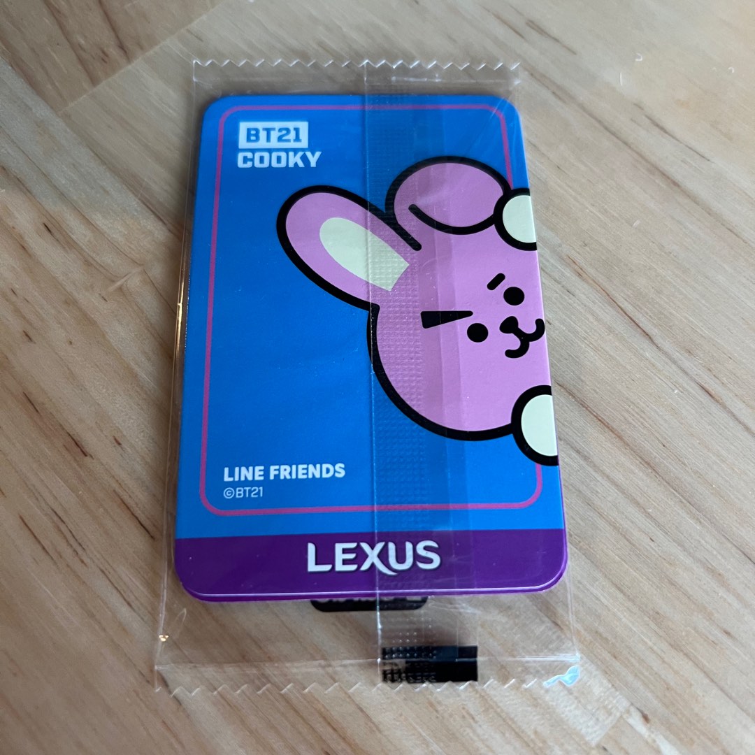 BT21 Lexus Collectible Card, Hobbies & Toys, Collectibles & Memorabilia ...