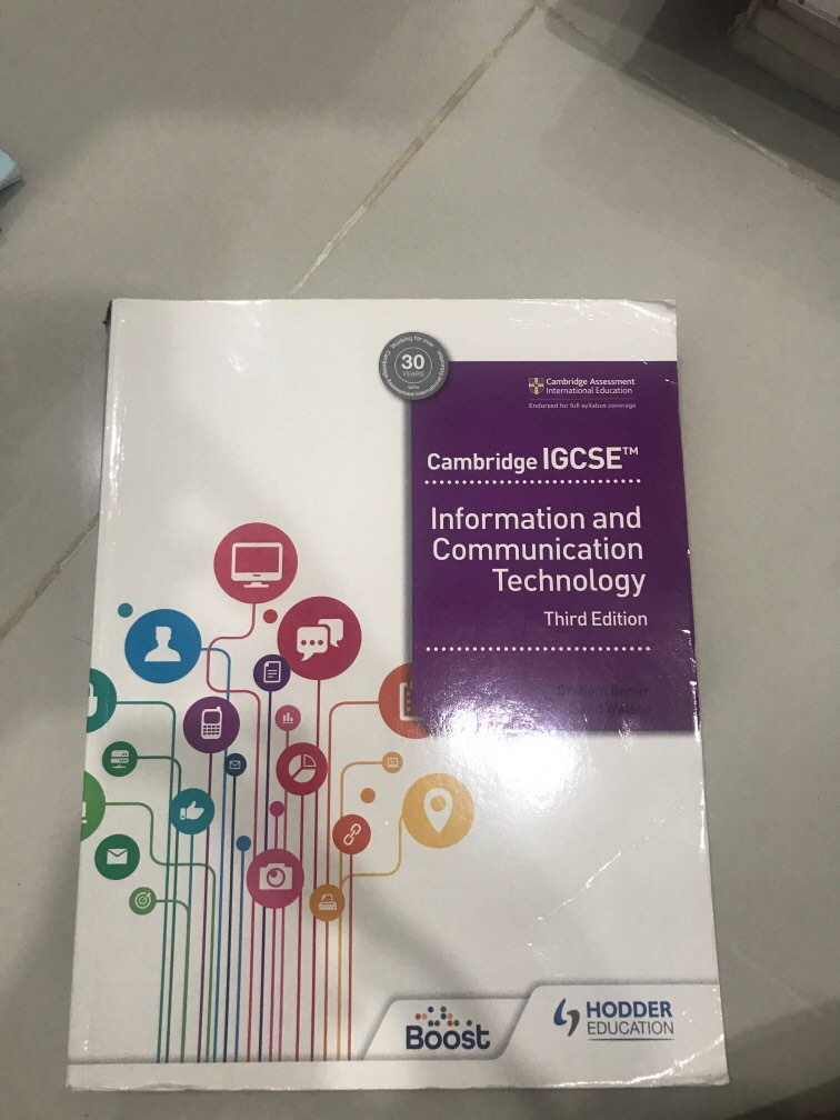 CAMBRIDGE ICT THIRD EDITION TEXTBOOK, Hobbies & Toys, Books & Magazines ...