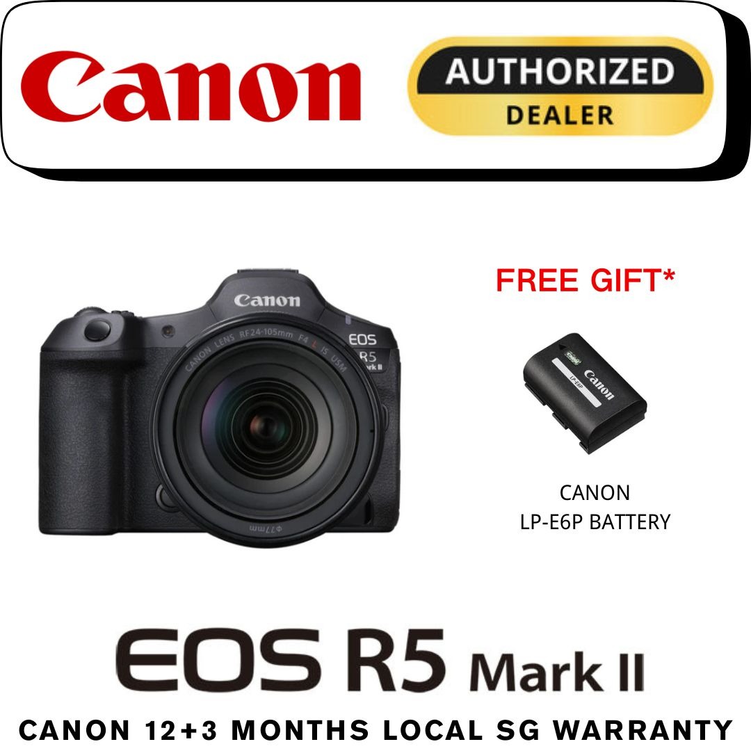 CANON EOS R5 MARK II BODY / CANON EOS R5 MARK II 24-105 KIT / CANON R52 ...