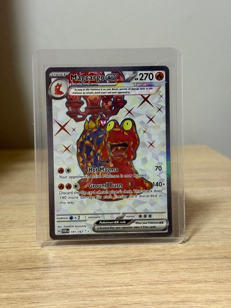 Atticus Trainer SR, Chimecho IR, Magcargo EX Full Art - Twillight ...