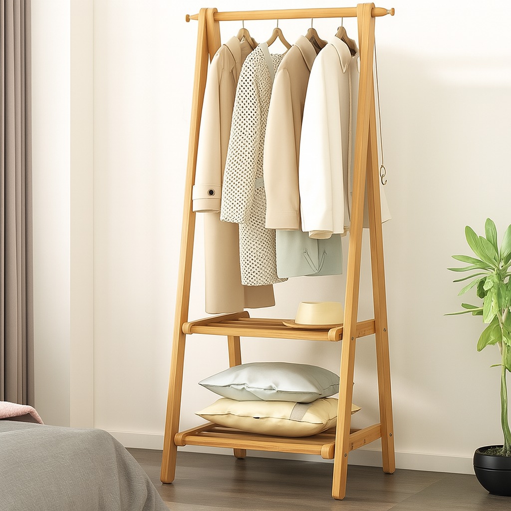 Clothes Hanging Rack | Bedroom Clothes Rack | Clothes Hanger Stand ...